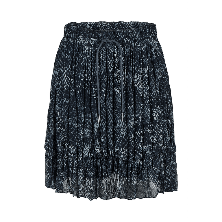Marc Aurel • korte marine blauwe rok • shop BollyWolly