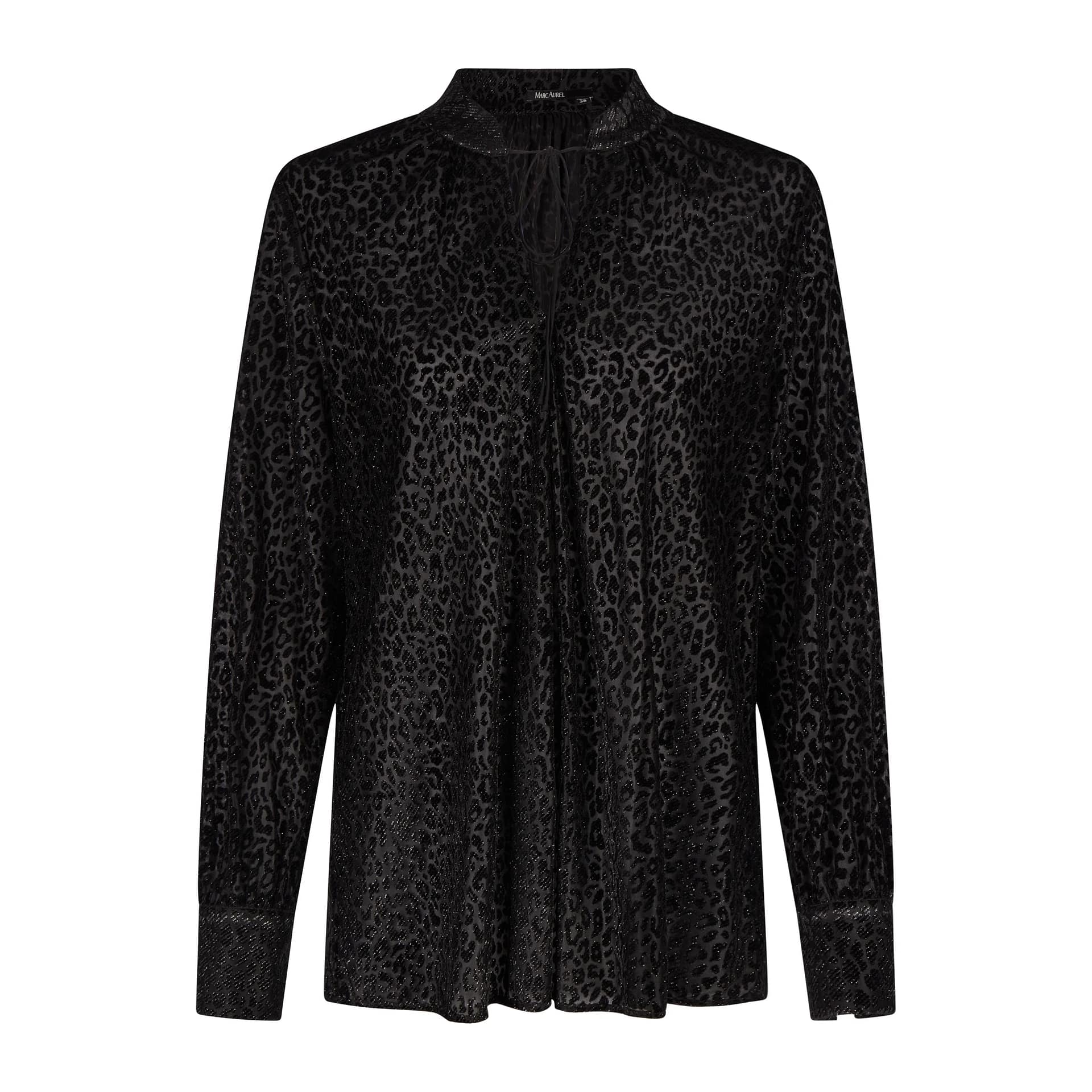 Marc Aurel • fluwelen zwarte tuniek • shop BollyWolly