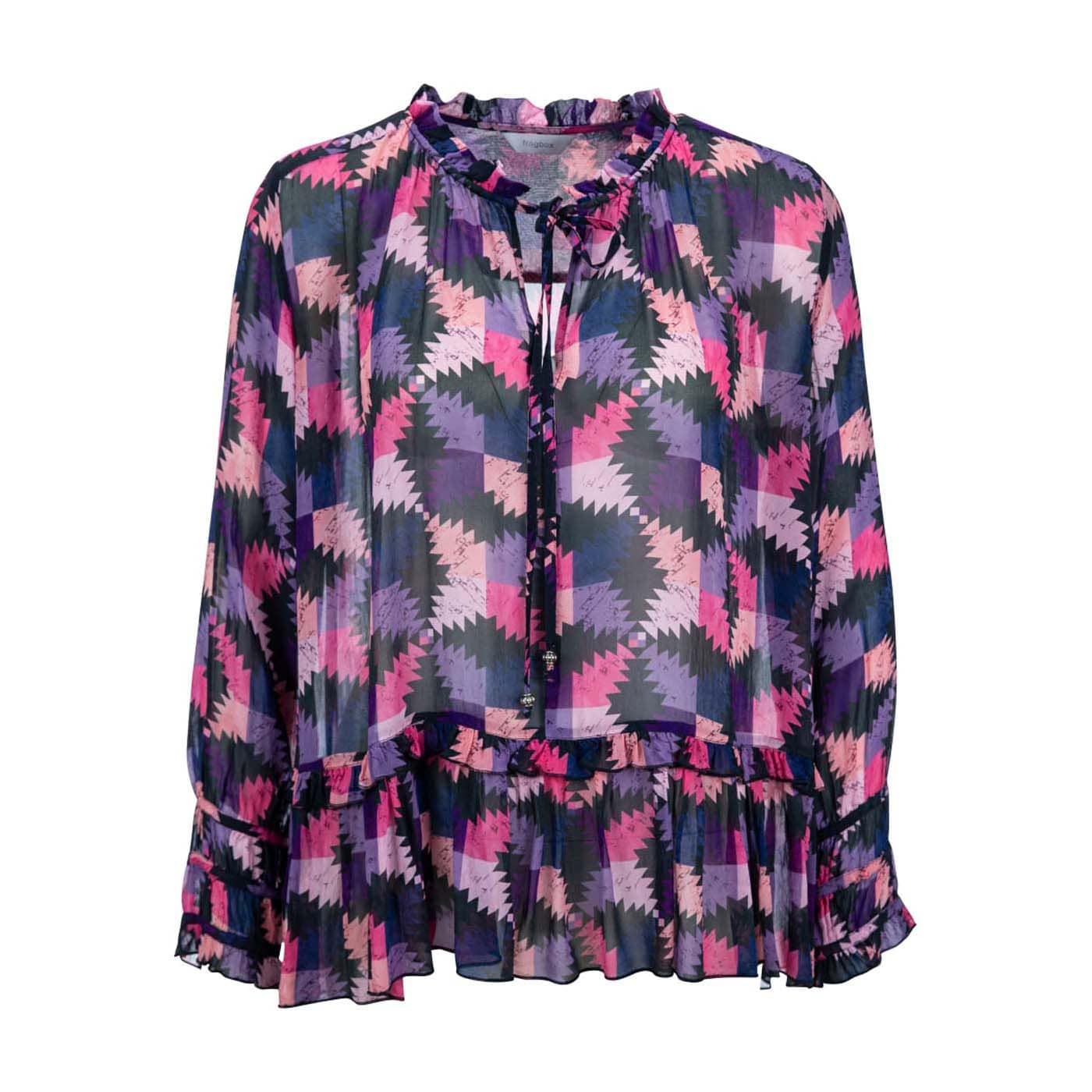 Frogbox • zigzag blouse • shop BollyWolly
