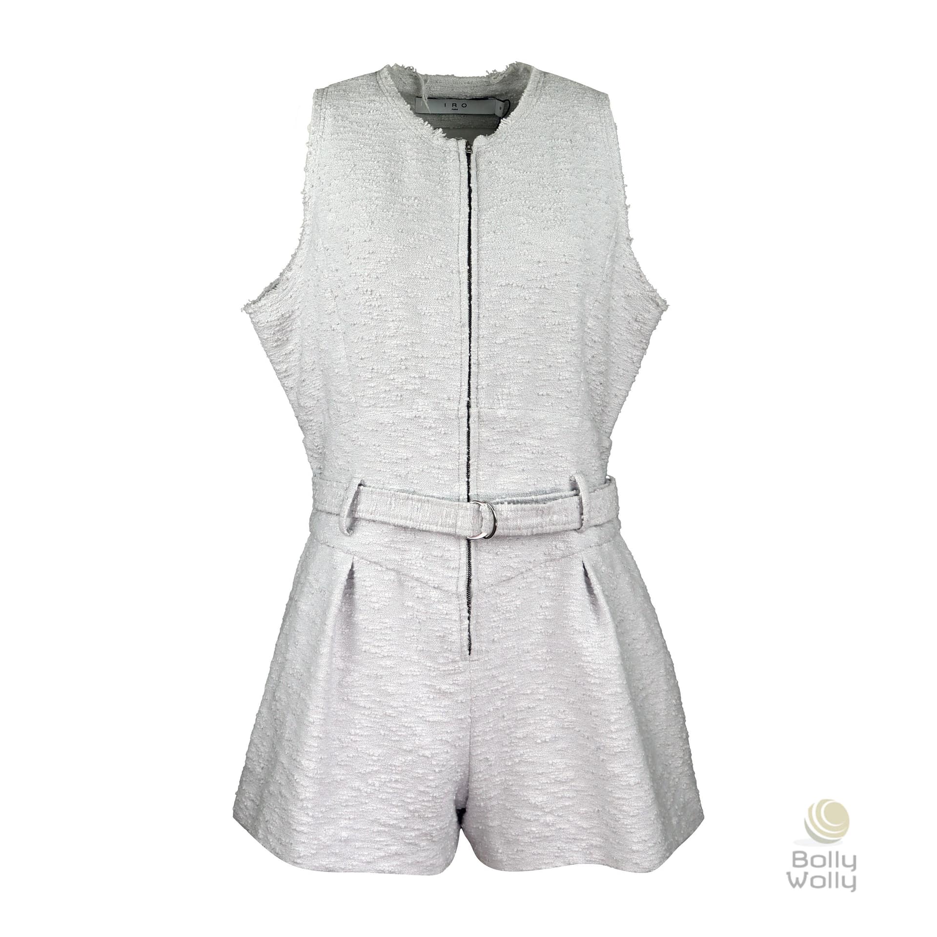 IRO • licht grijze jumpsuit Olessa • shop BollyWolly